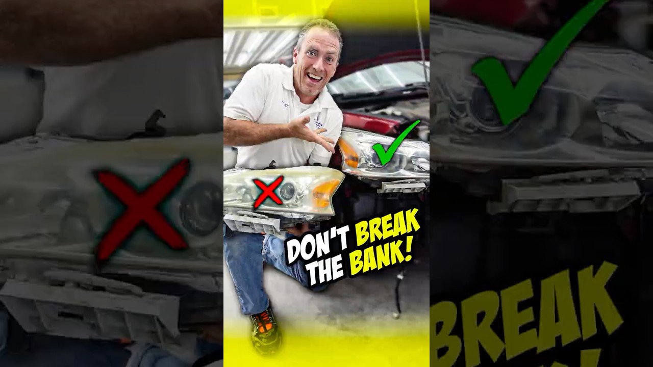 How to restore your headlight for cheap and fast!