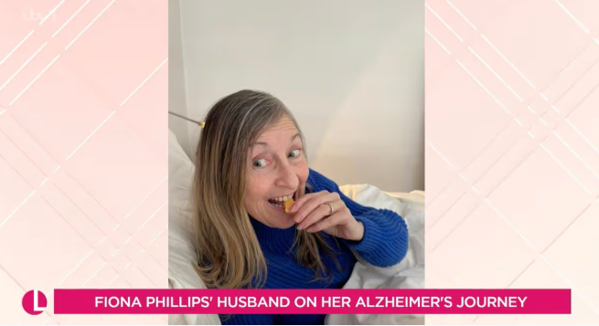 Fiona Phillips' devoted husband Martin Frizell 'touched' as he shares ...
