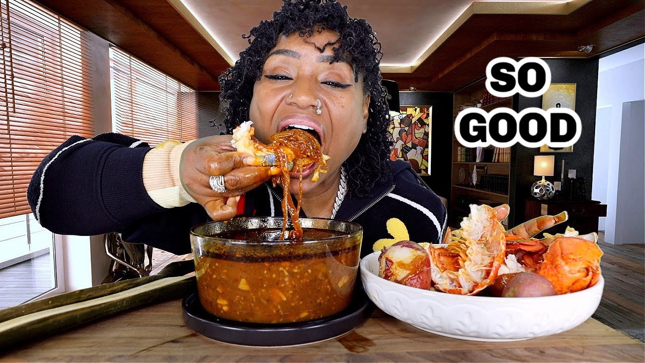 Lobster boil loaded with rich flavor