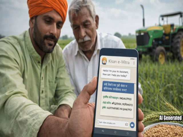 AI chatbot: What is Kisan e-Mitra? An AI chatbot assisting farmers ...