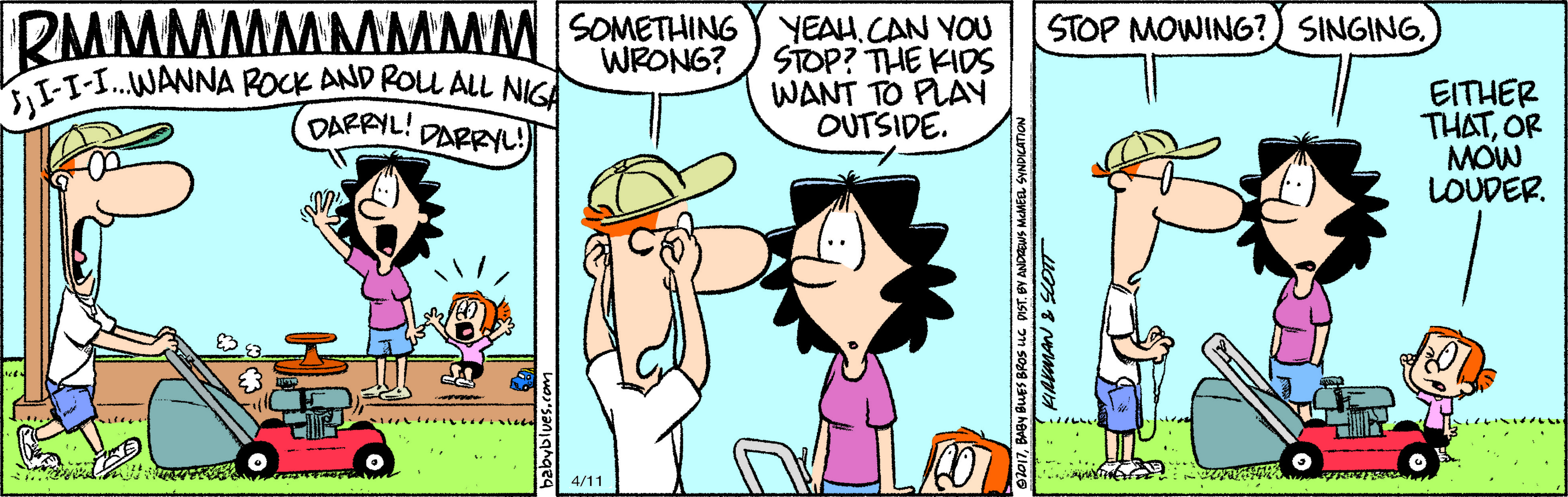 Baby Blues by Rick Kirkman and Jerry Scott