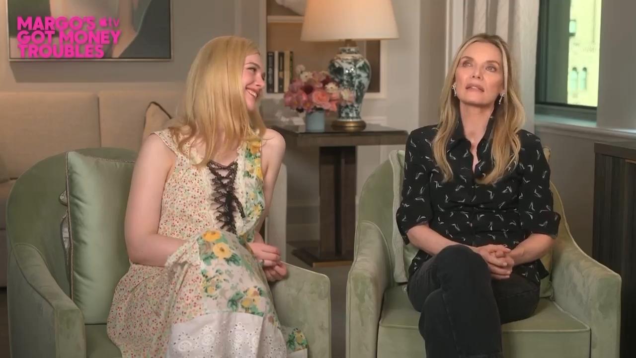 Elle Fanning and Michelle Pfeiffer star in new comedy 'Margo's Got ...