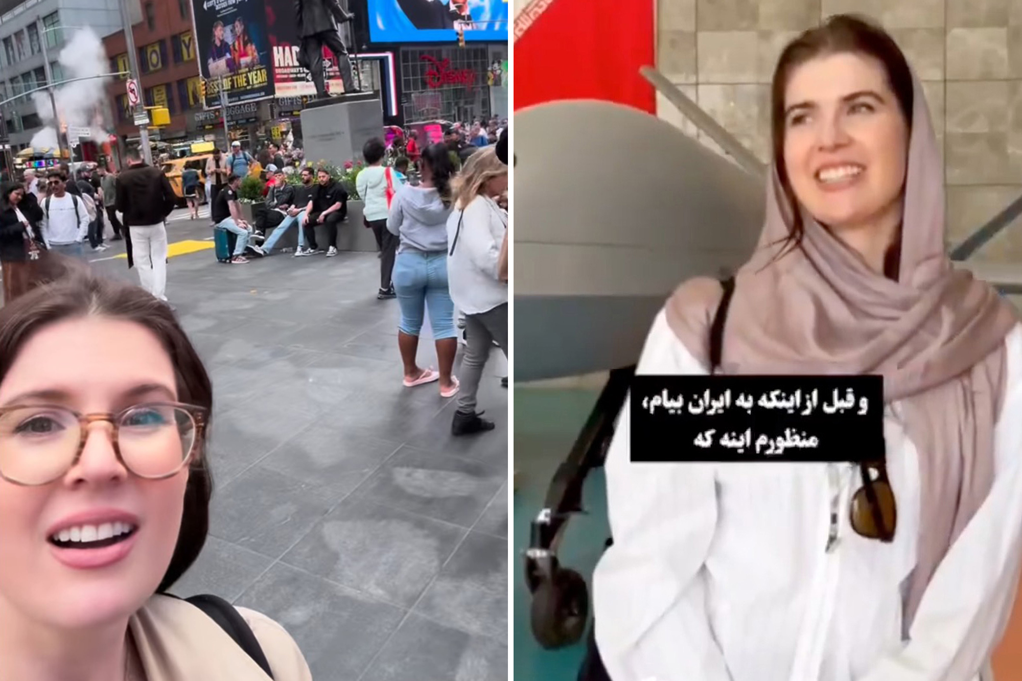 Vile NYC nurse who went on demented antisemitic tirade in Times Square ...