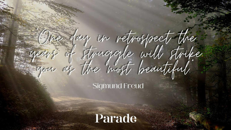Quote of the day: Psychoanalyst Sigmund Freud on success after struggling