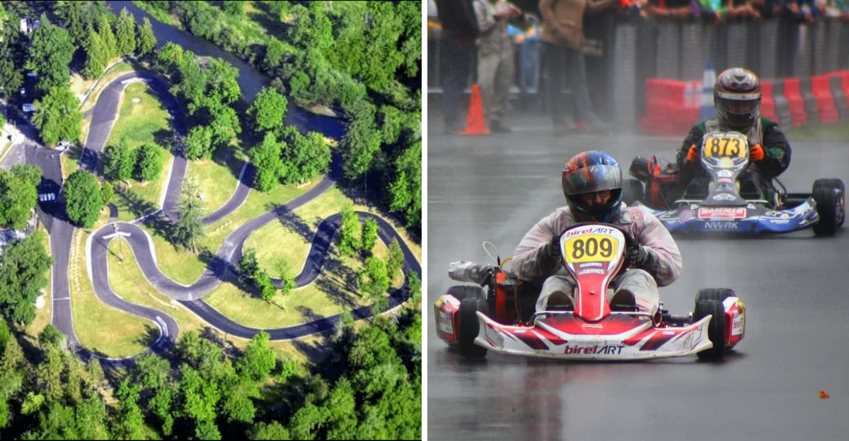This massive go-kart track in Oregon will take you on an exhilarating ...