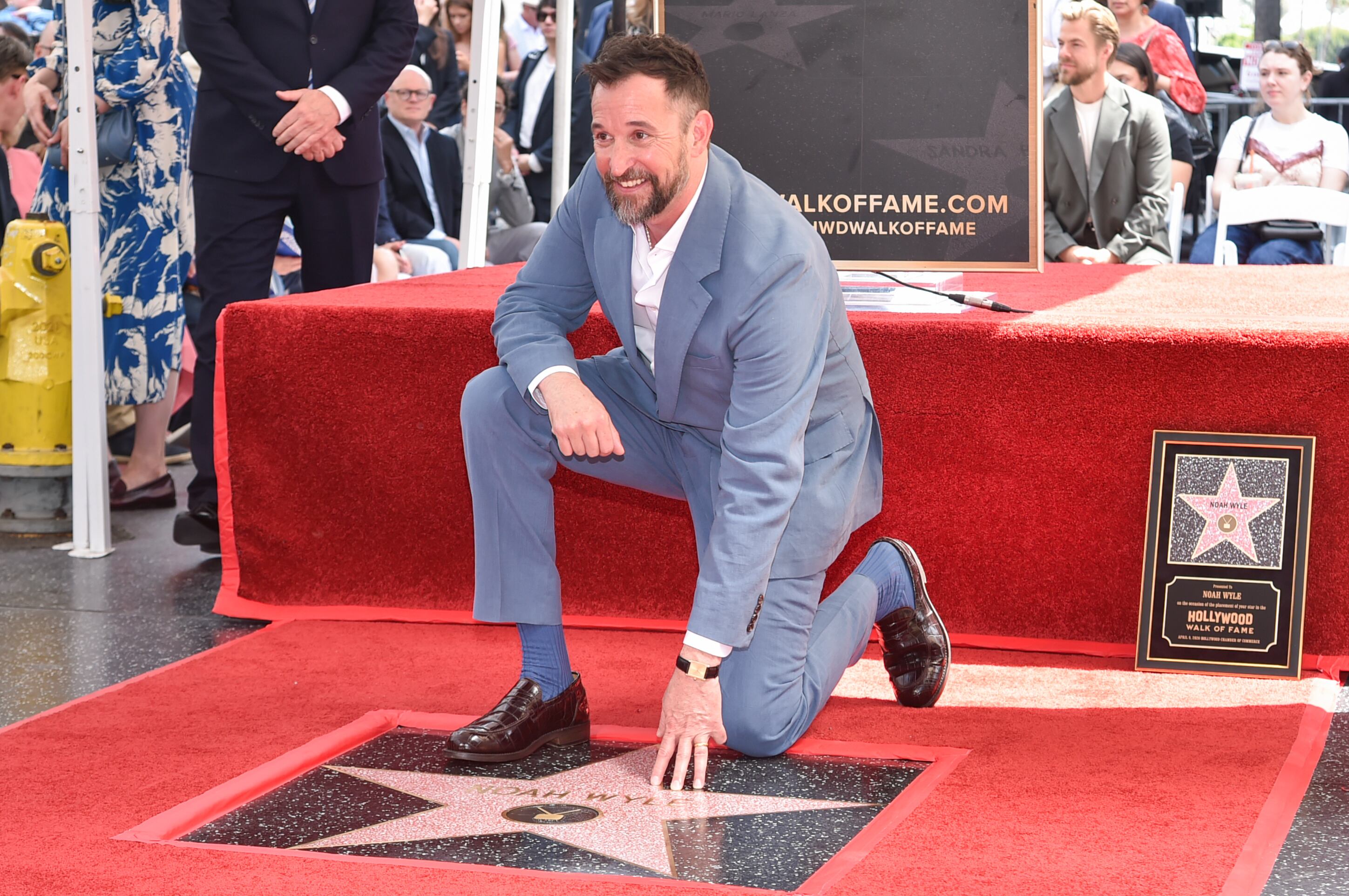 'The Pitt' star Noah Wyle receives star on Hollywood Walk of Fame