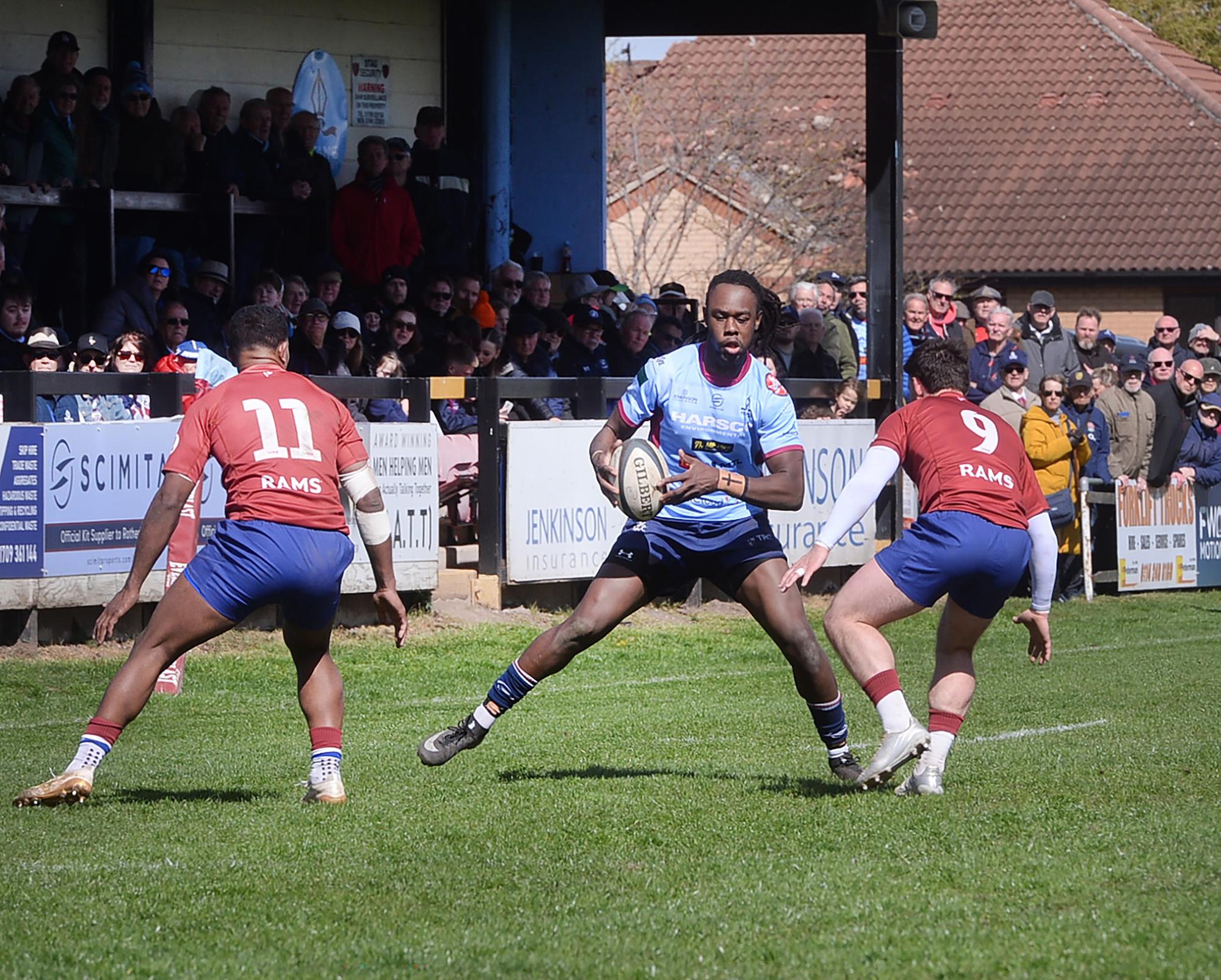 Coach's praise as 12-try Rotherham Titans crush Rams to close in on ...