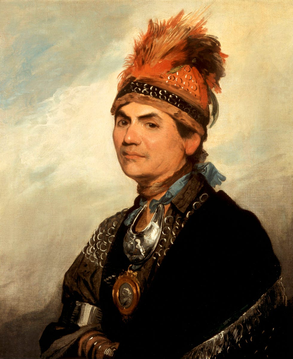 The history behind Mohawk chieftain Thayendanegea on 'Outlander'