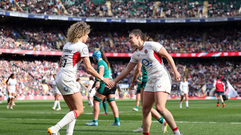 England 33-12 Ireland: Red Roses kick of Women's Six Nations in style ...