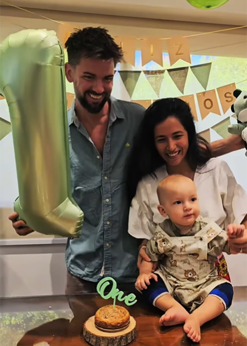 Eoghan McDermott celebrates 'Little Rockstar' son's first birthday