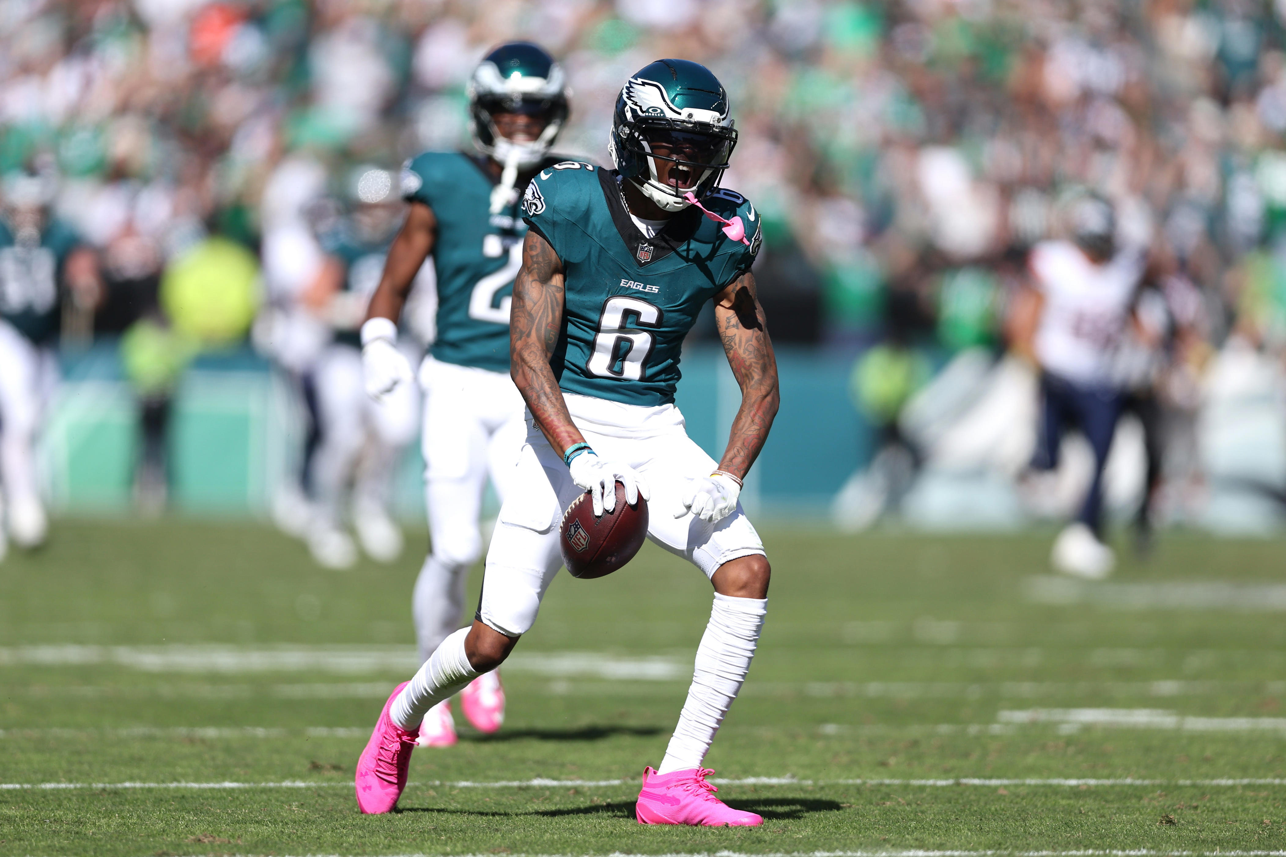 Eagles WRs' new fantasy values after the AJ Brown trade