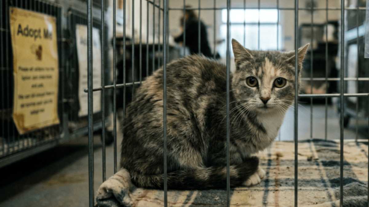 A family adopts the least popular cat and discovers he was the most ...