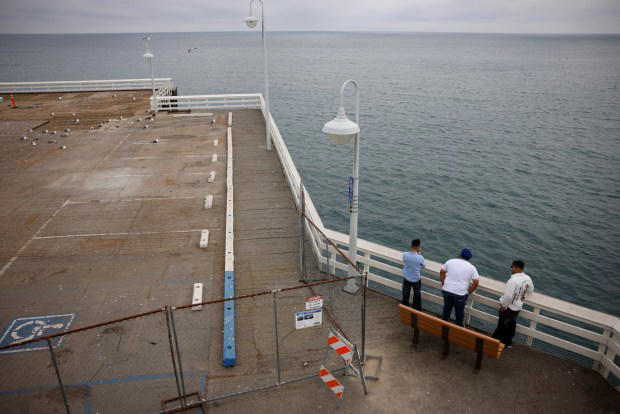 Santa Cruz Wharf repair project finished after dramatic collapse in ...