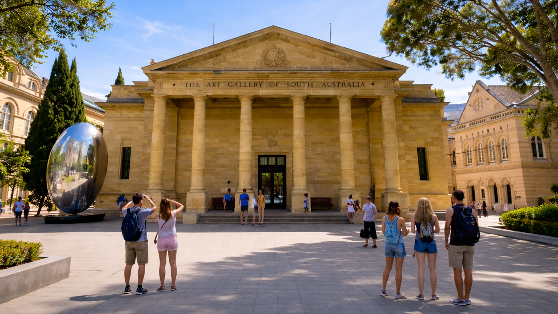 Why is this art gallery so famous in Australia?