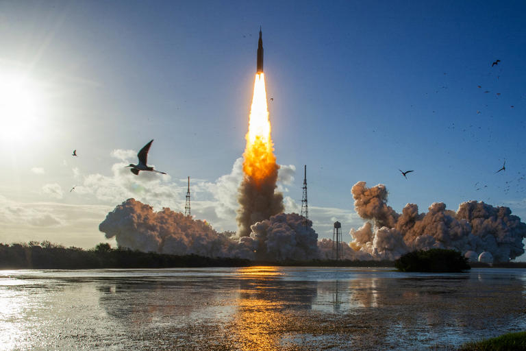 The best photos from NASA's first moon mission in more than 50 years
