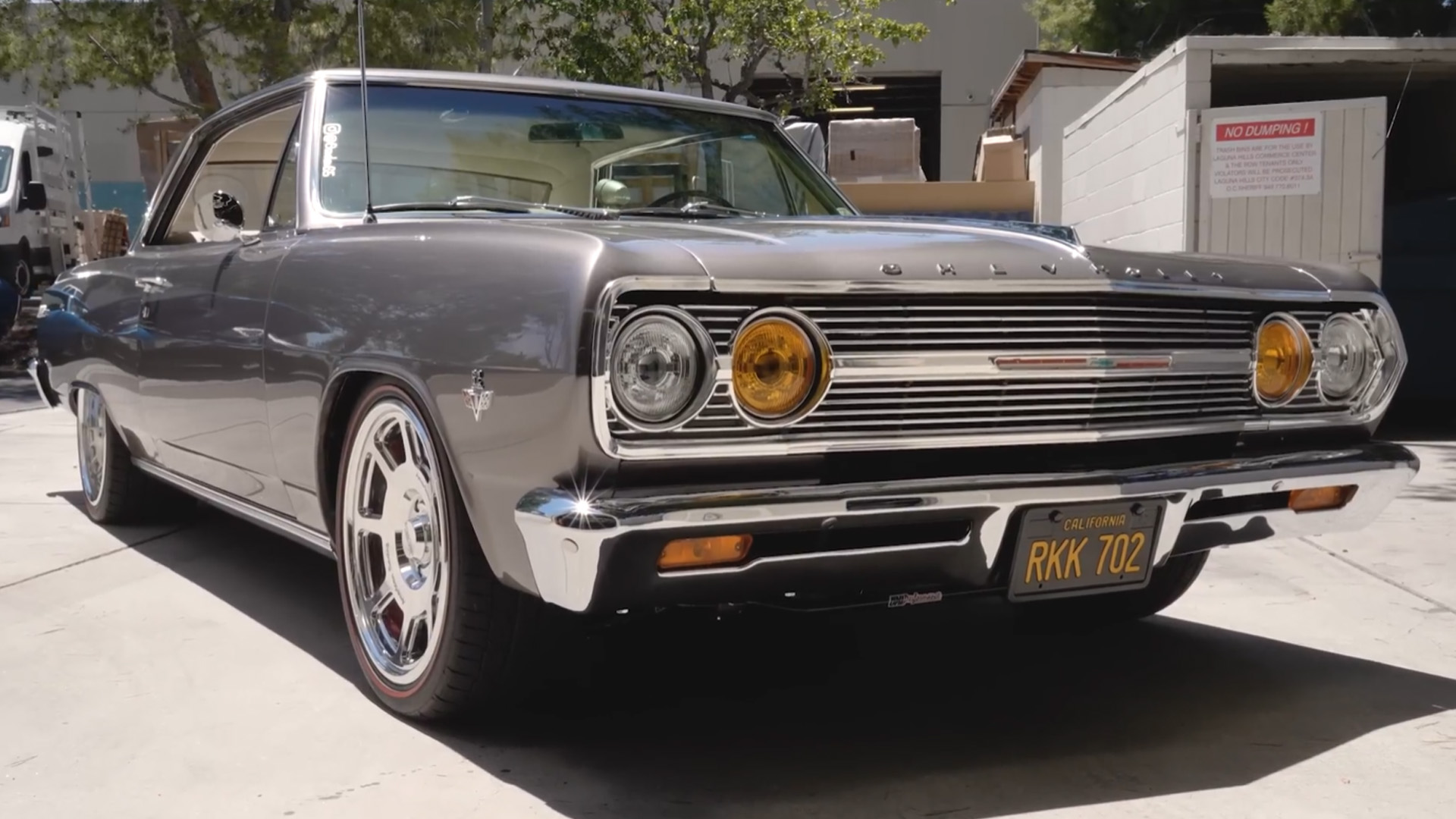 Restored classic Chevy Chevelle with modern upgrades