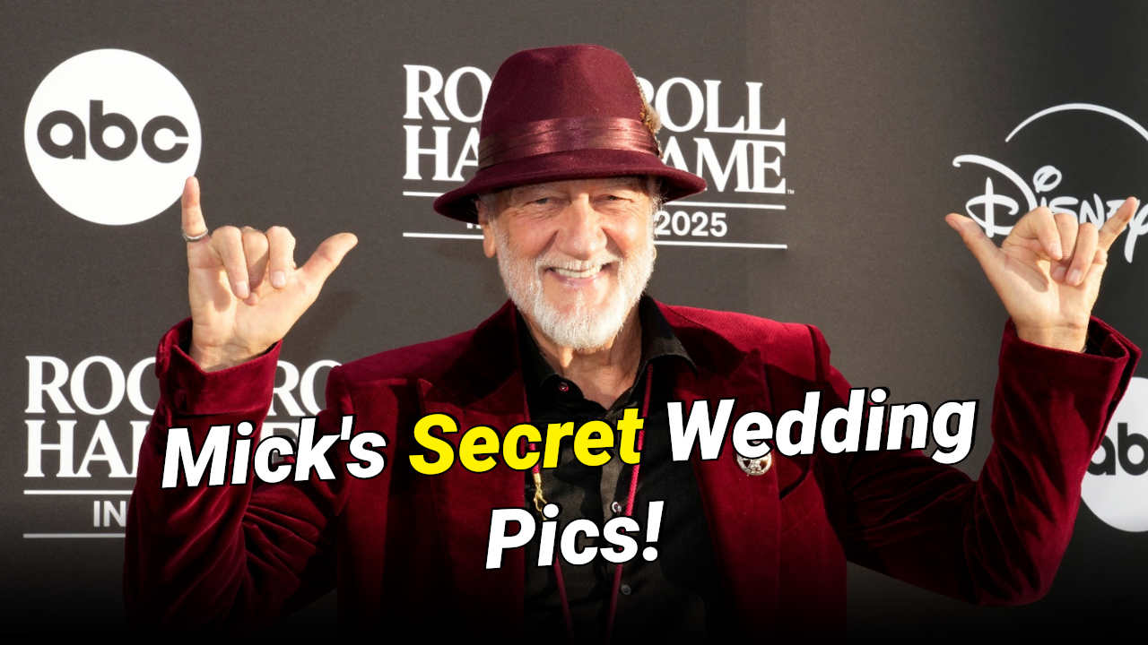 Fleetwood Mac’s Mick Fleetwood marries for the fifth time, shares ...