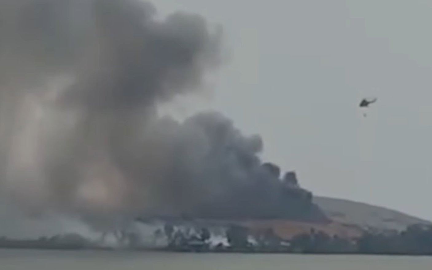 Navotas landfill still burning after 20 hours
