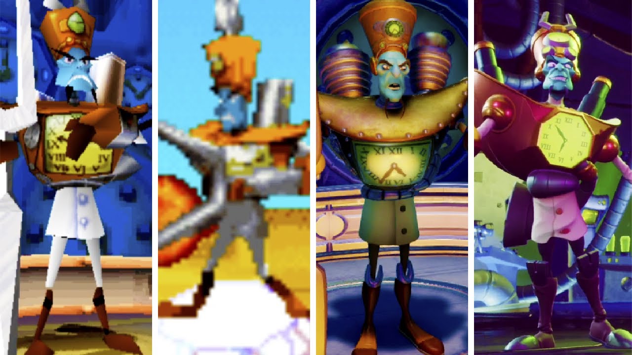 Evolution of N Tropy from Crash Bandicoot (1998-2021)