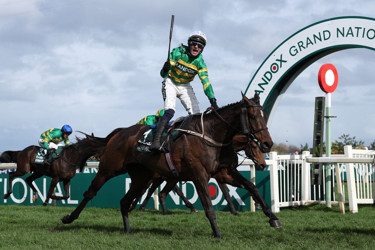 I Am Maximus wins the 2026 Grand National to emulate Red Rum