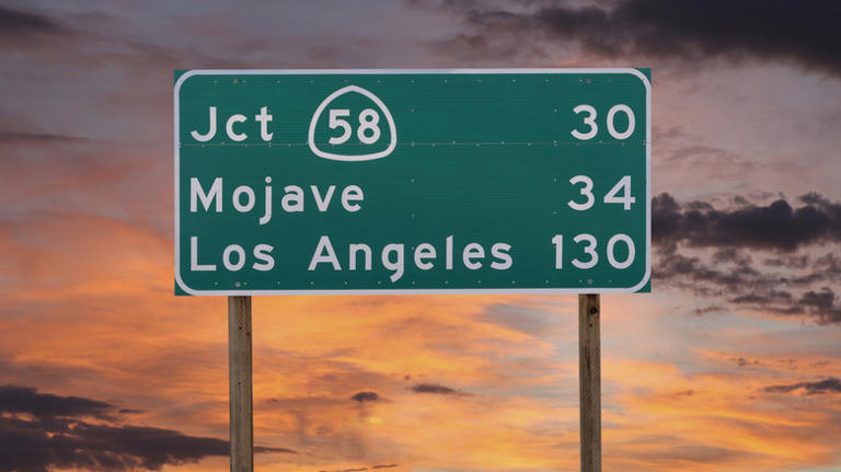 Why California's highway signs are spade-shaped instead of round or square