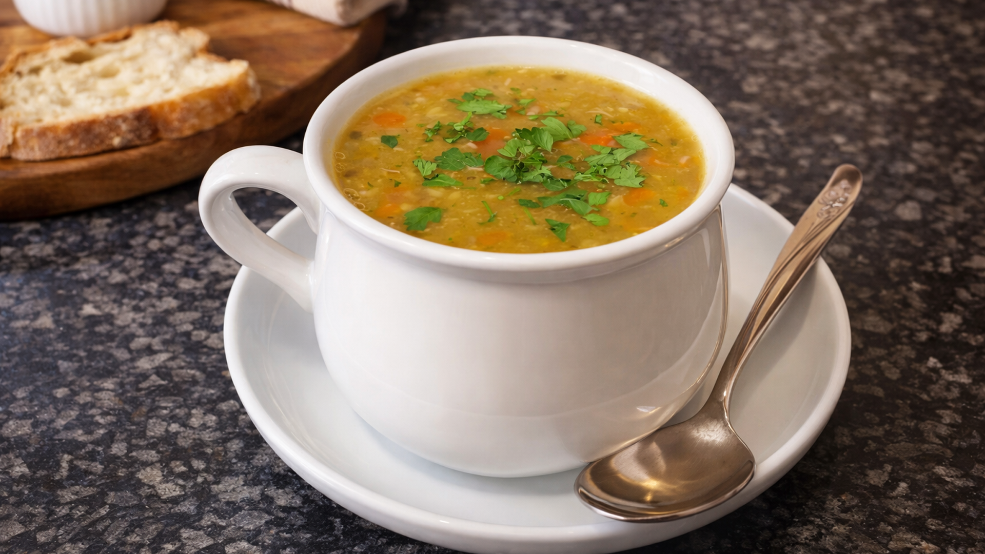 Authentic Scottish split pea soup