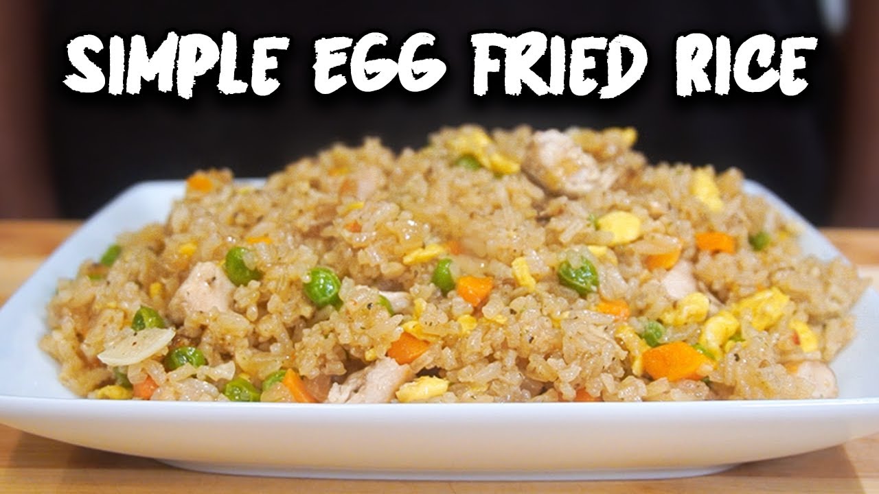 Egg Fried Rice | How to Make Egg Fried Rice in 5 Minutes | Takeout Inspired