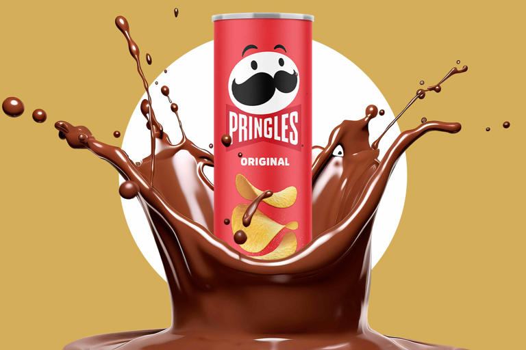 Why is everyone pouring melted chocolate into Pringles cans right now?