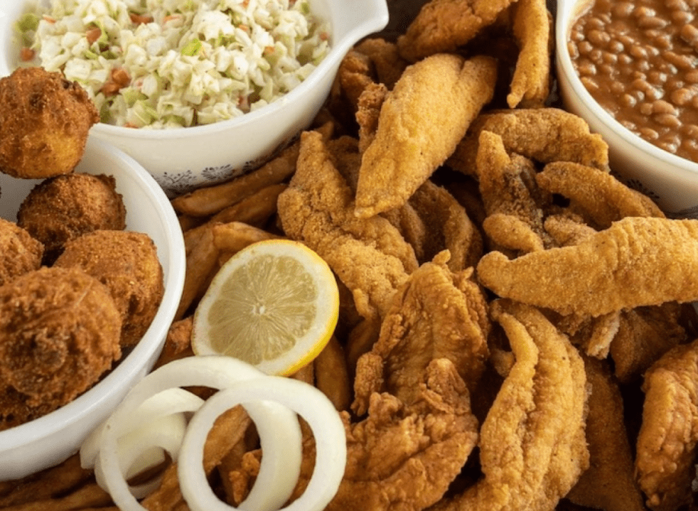 7 chain restaurants with the best fried catfish and golden hush puppies
