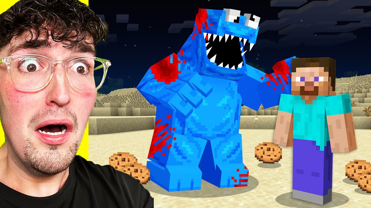 Unleash Cookie Monster to prank your friends in Minecraft