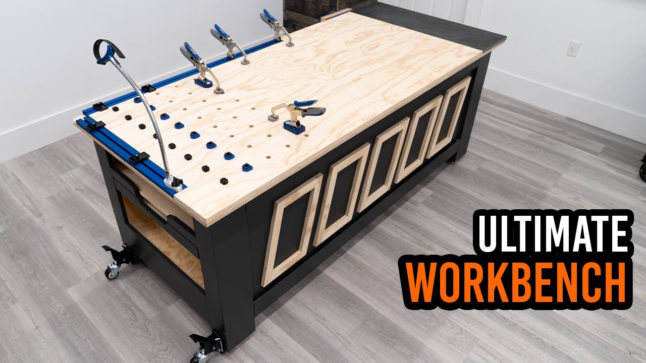 I built my dream workbench with features 🛠️
