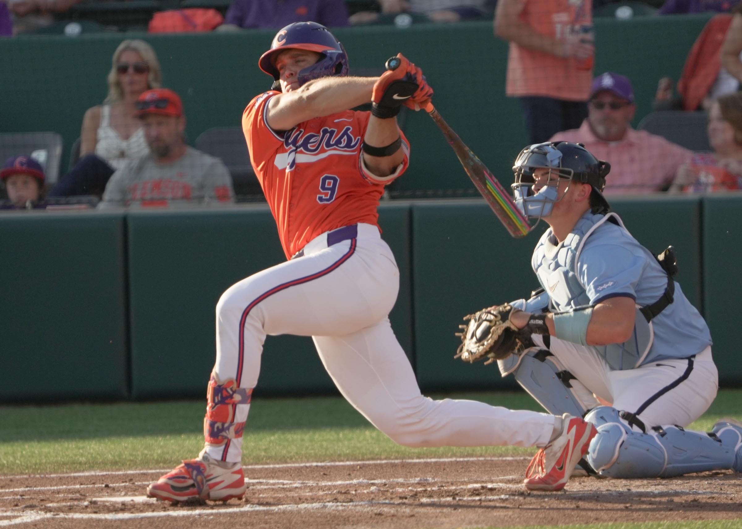 Clemson baseball drops game 1 vs Virginia Tech after allowing four-run ...