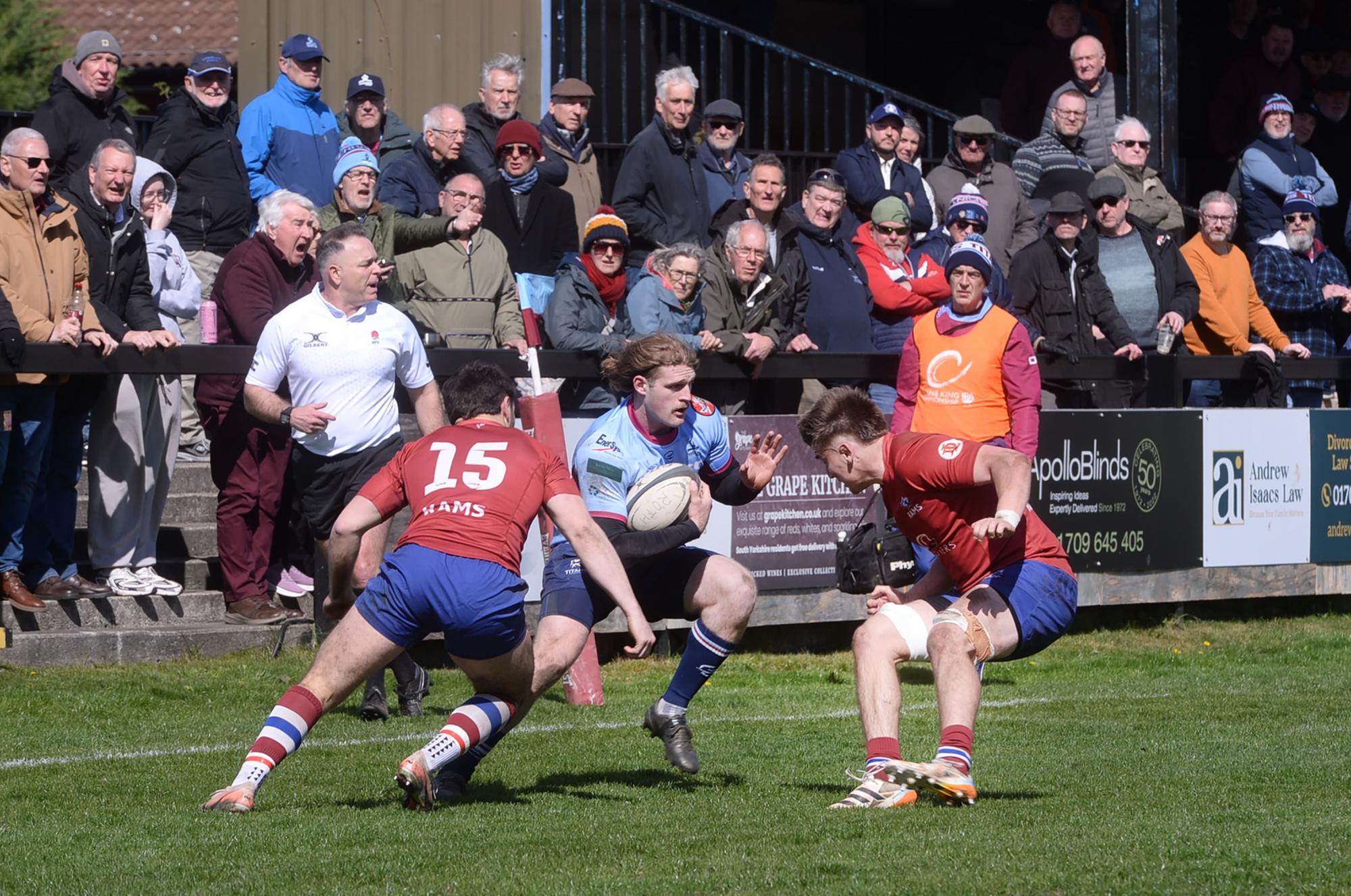Coach's praise as 12-try Rotherham Titans crush Rams to close in on ...