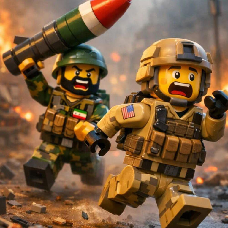 We spoke to the man making viral Lego-style AI videos for Iran. Experts ...
