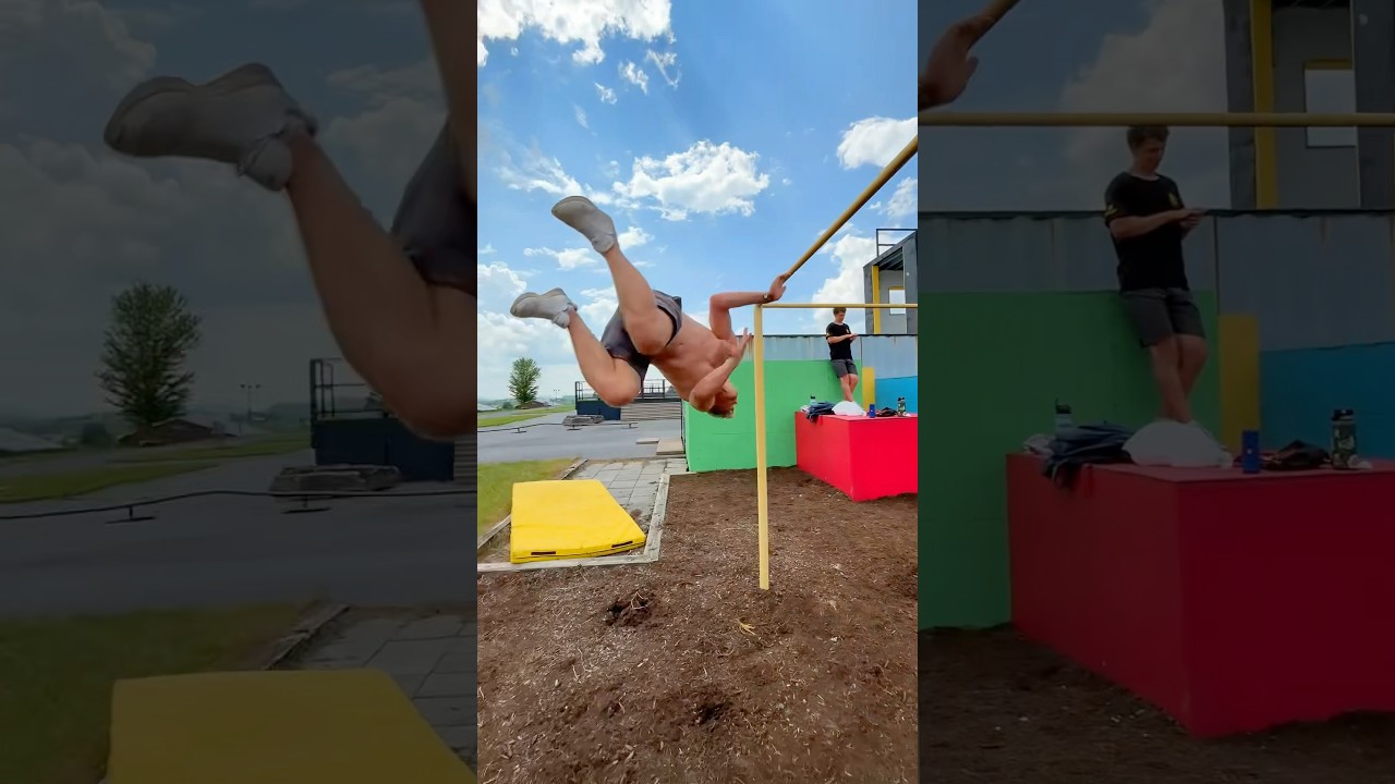 Learning a brand-new flip! 😳
