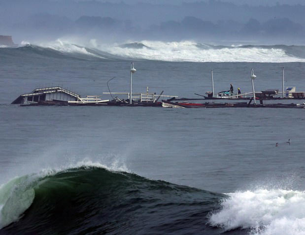 Santa Cruz Wharf repair project finished after dramatic collapse in ...