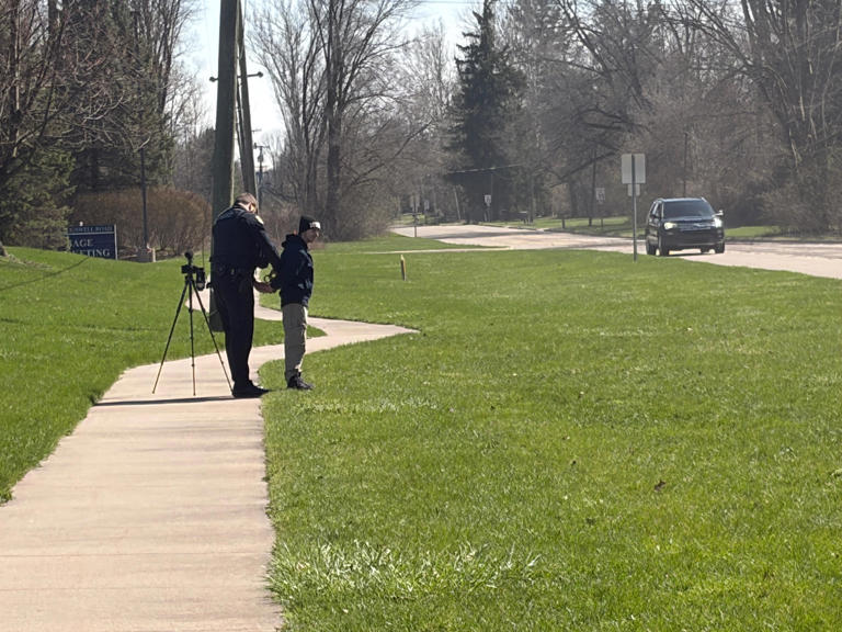 Protester arrested in Romulus after apparent pepper spray incident