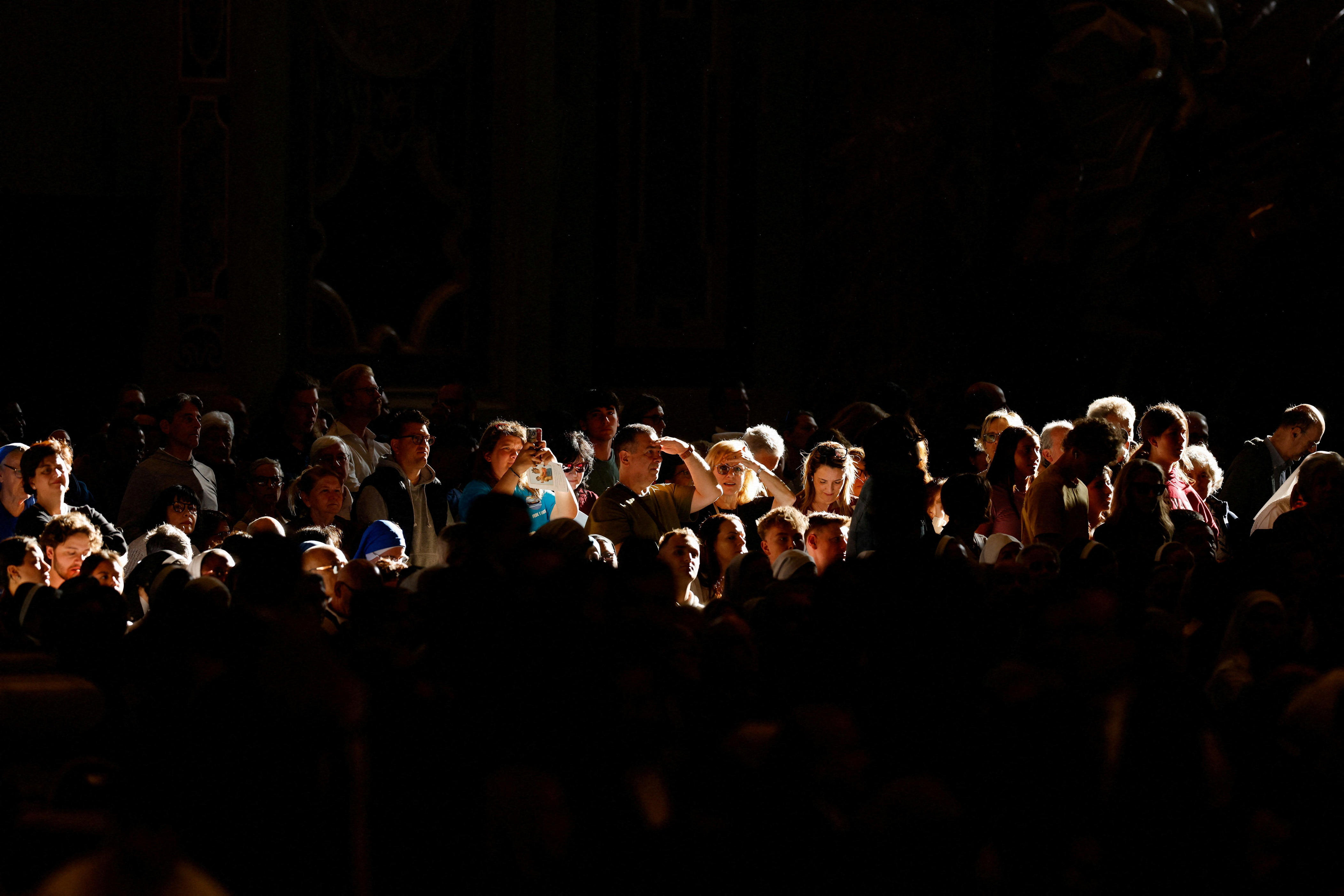 Pope Leo holds peace vigil as US, Iran negotiate an end to the war