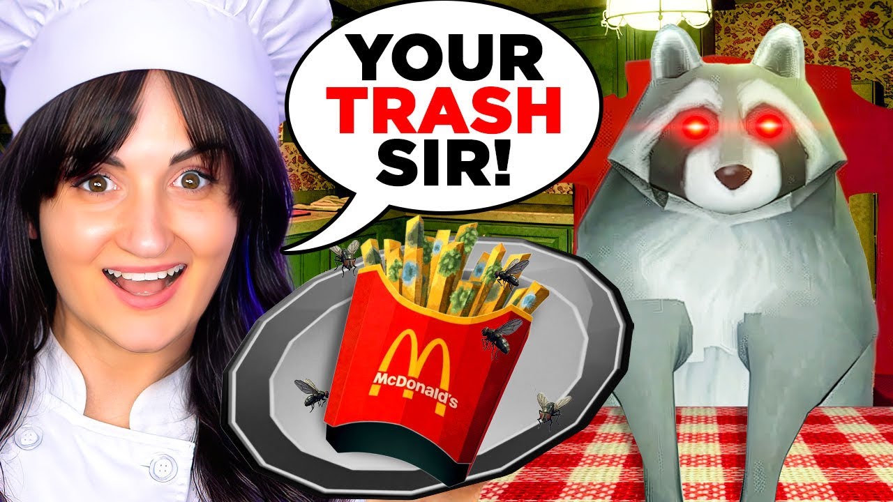 I tried working as a chef but my customers are WILD ANIMALS