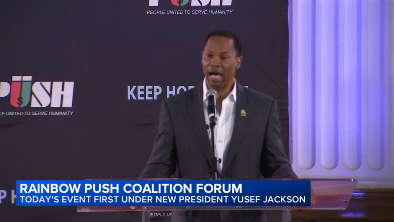 Yusef Jackson presides over 1st Rainbow PUSH Coalition weekly forum as ...