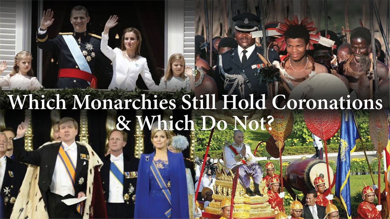 A history of coronations: Around the world today