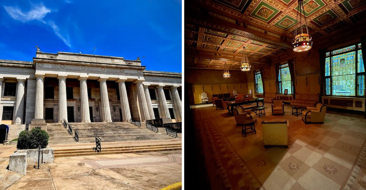 One of Oklahoma’s largest Masonic temples spans 10+ floors of marble ...