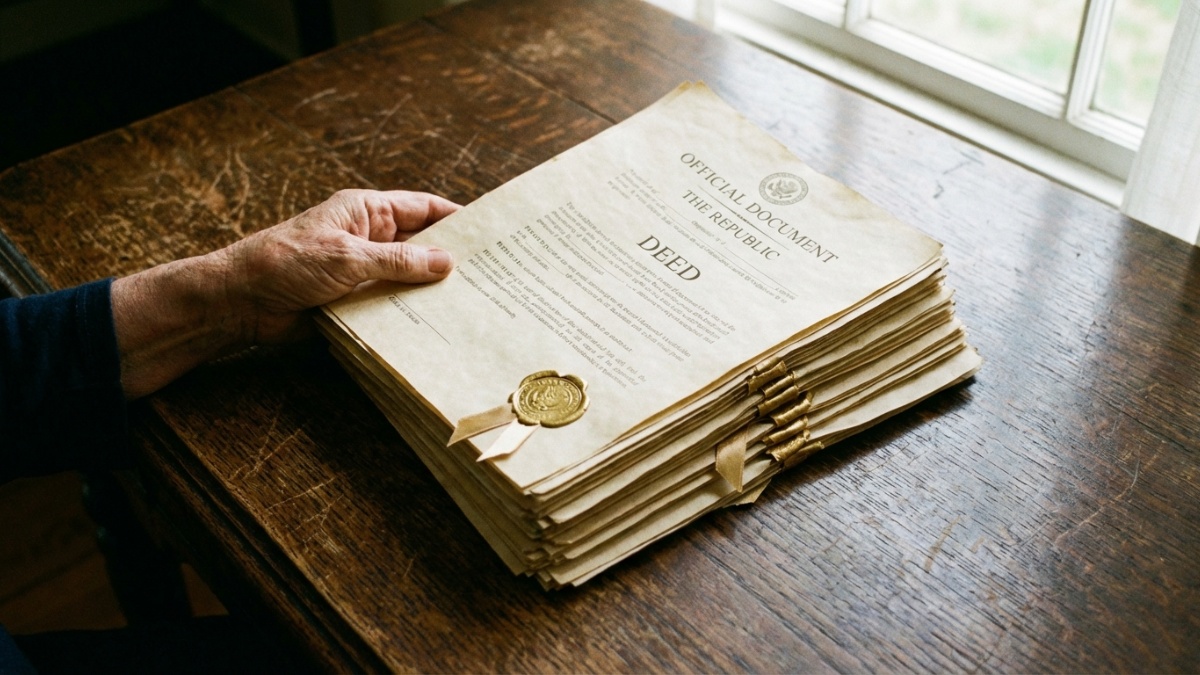 I grabbed these 9 documents the day my husband died before his family ...