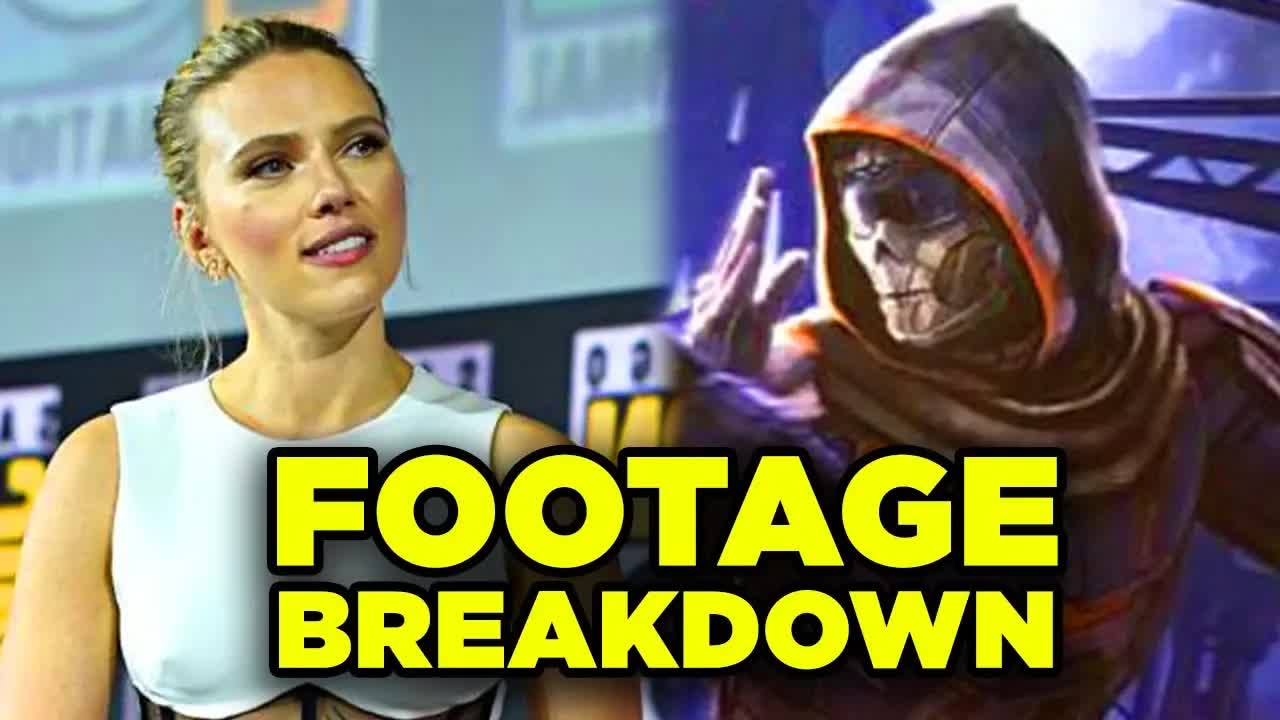 Black Widow Comic-Con trailer breakdown! Marvel Phase 4 SDCC