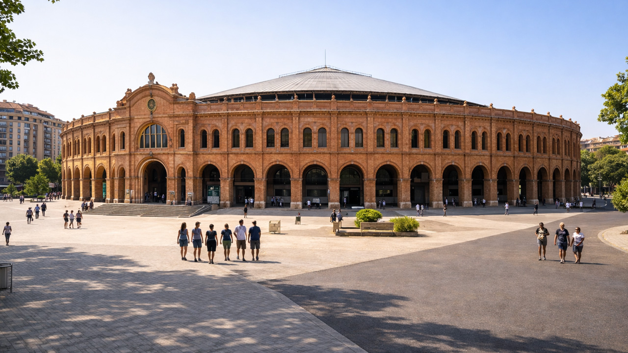 Why is this circular arena so famous in Spain?