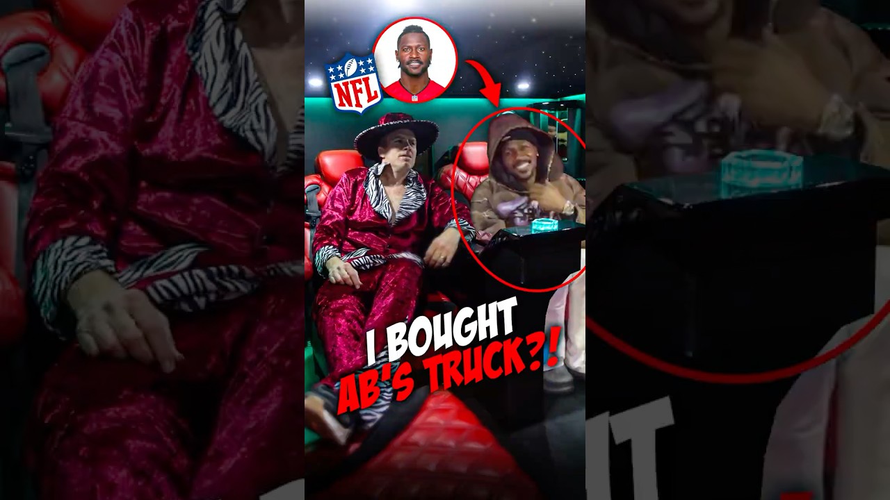 I bought Antonio Brown's pimped out armored truck!
