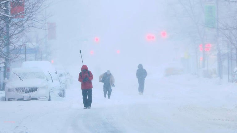 Heavy snow warning for 80 mph winds, 24 inches emerge: Travel ...