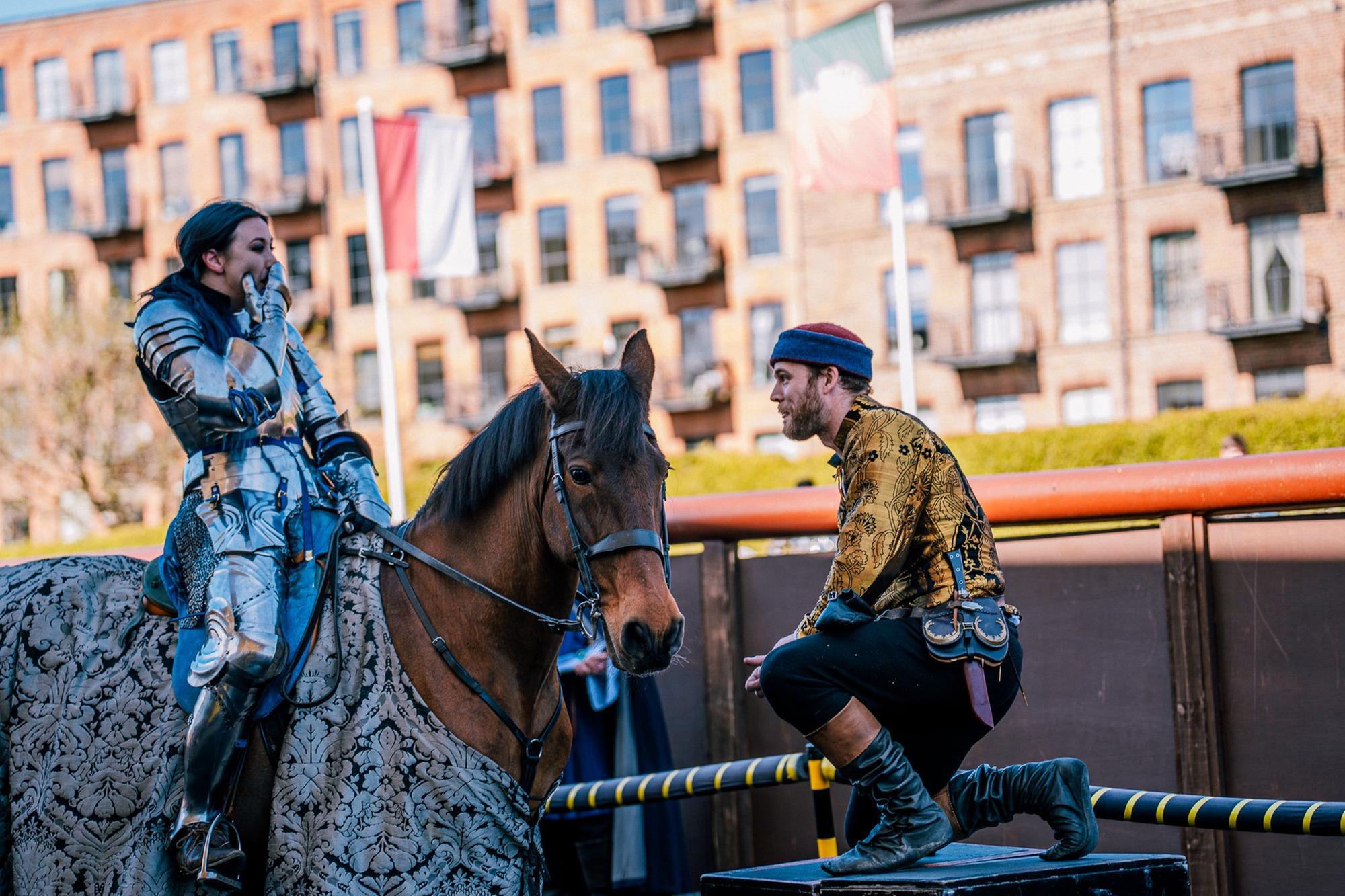 A beautiful surprise: How a 12-year bond over medieval jousting led to ...