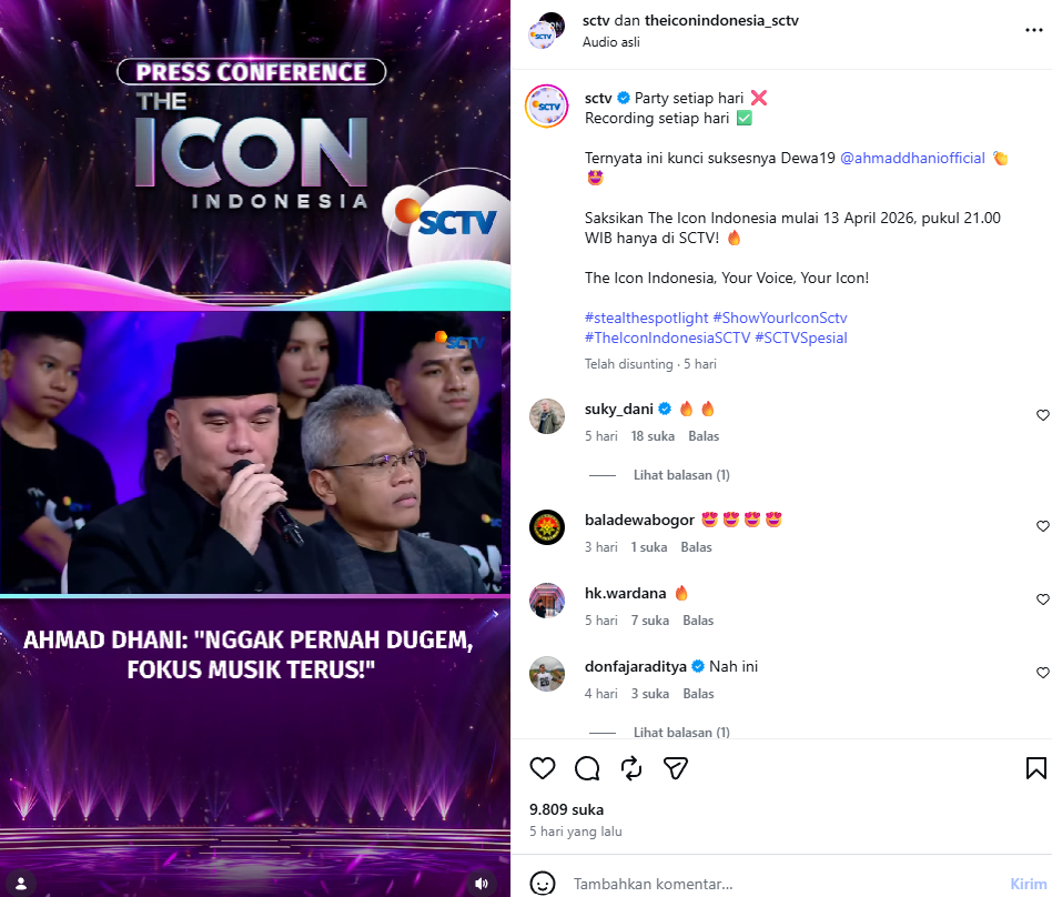 Ahmad Dhani ngaku nggak pernah dugem saat muda, mantan Maia Estianty ...