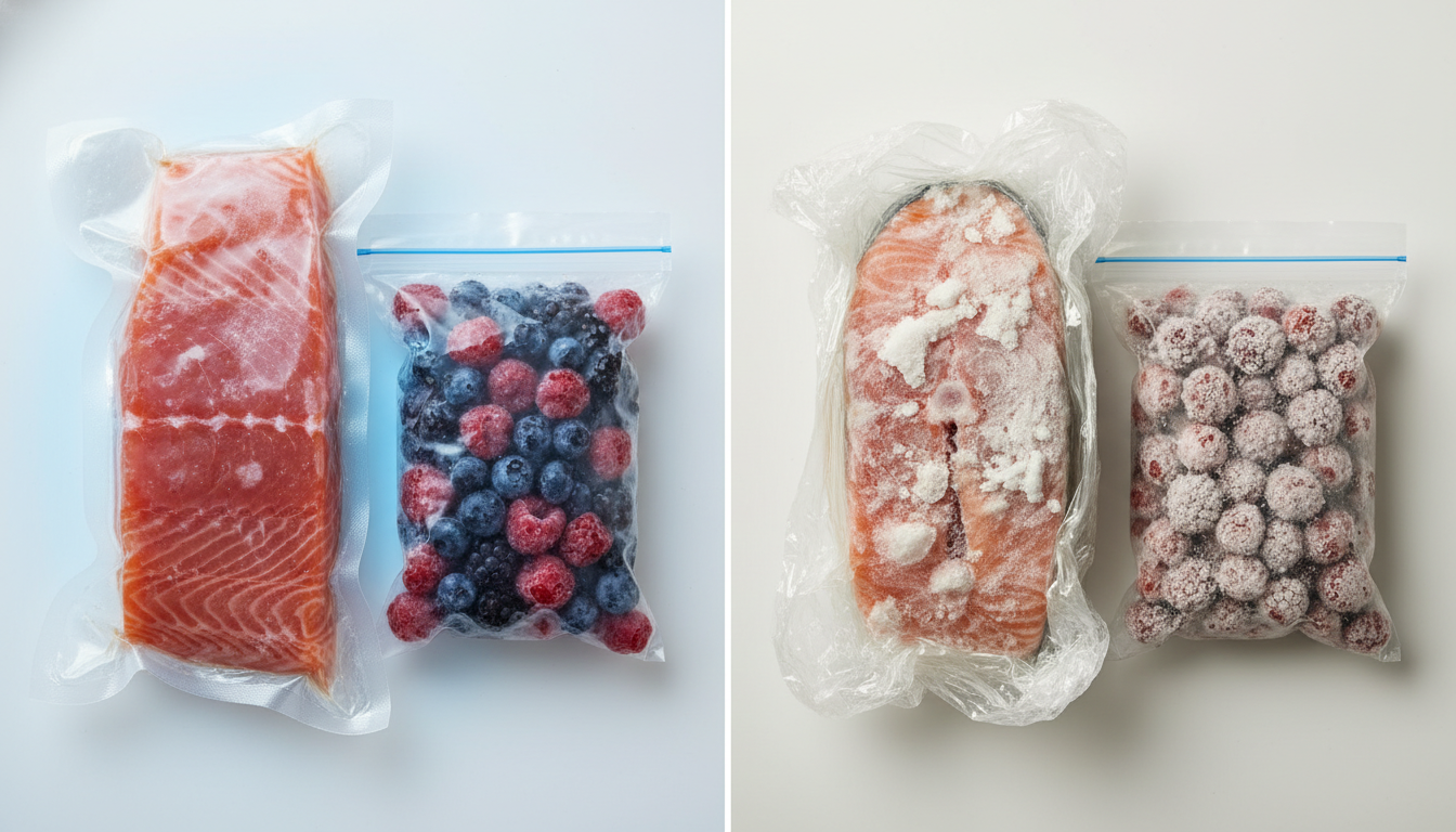 What those ice crystals on your frozen food really tell you